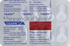 Trapic Tablet: Uses, Side Effects, Price, Dosage & More Info - PharmEasy
