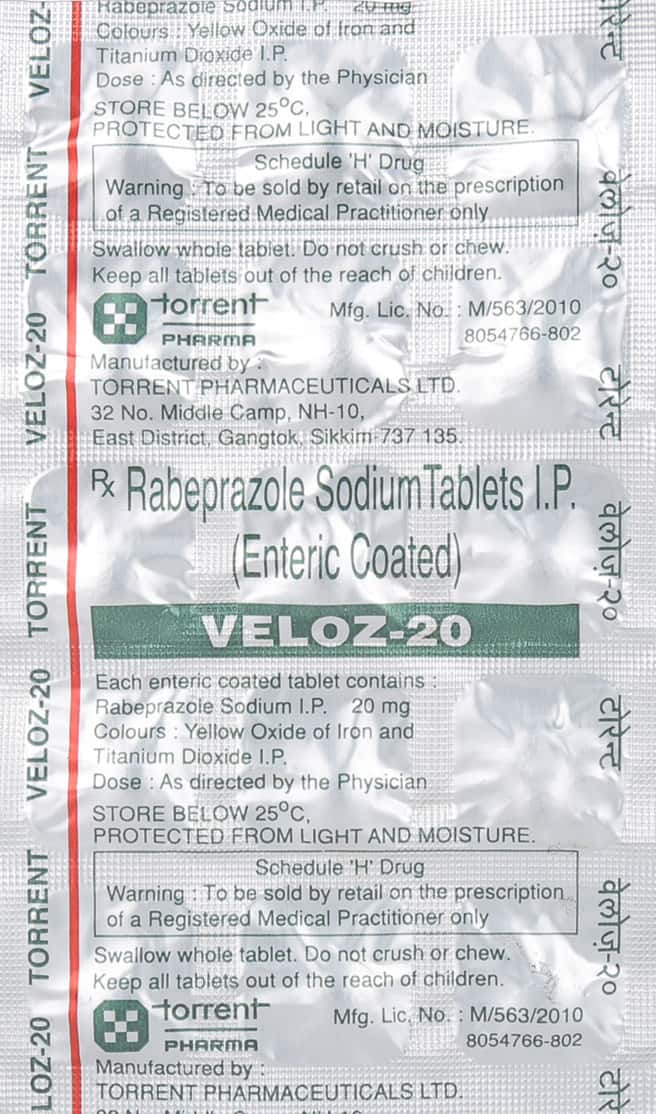 Veloz 20 Tablet: Uses, Side Effects, Price, Dosage & More Info - PharmEasy