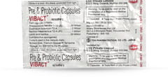 Vibact Capsule: Uses, Side Effects, Price, Dosage & More Info - PharmEasy
