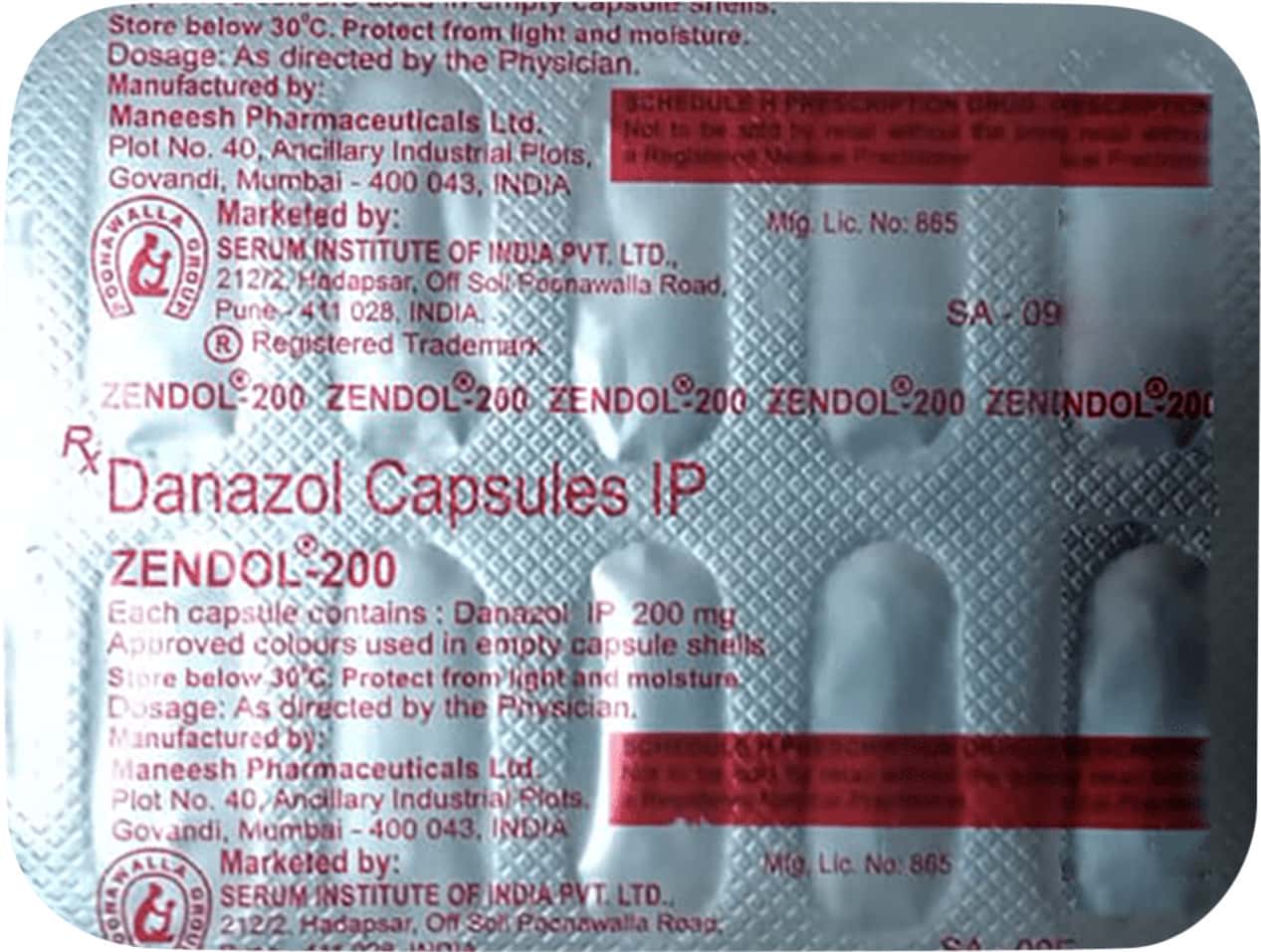 Zendol 200 MG Capsule (10): Uses, Side Effects, Price & Dosage | PharmEasy