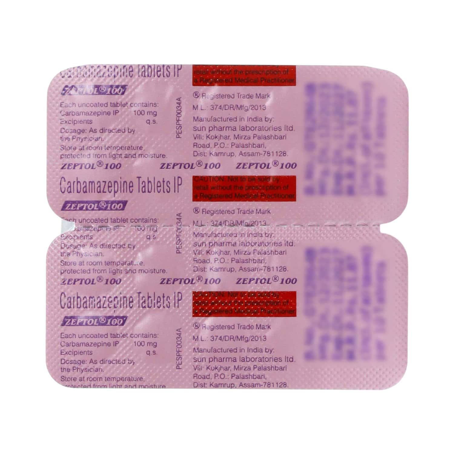 Zeptol 100 MG Tablet (10): Uses, Side Effects, Price & Dosage | PharmEasy