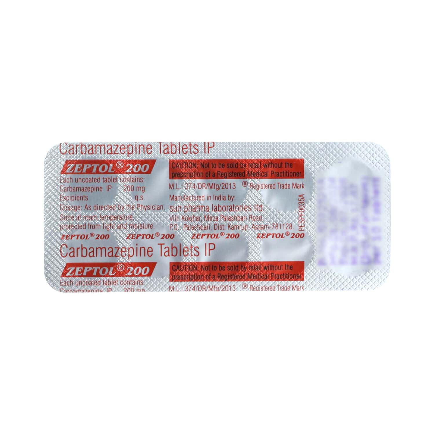 Zeptol 200 MG Tablet (10): Uses, Side Effects, Price & Dosage | PharmEasy