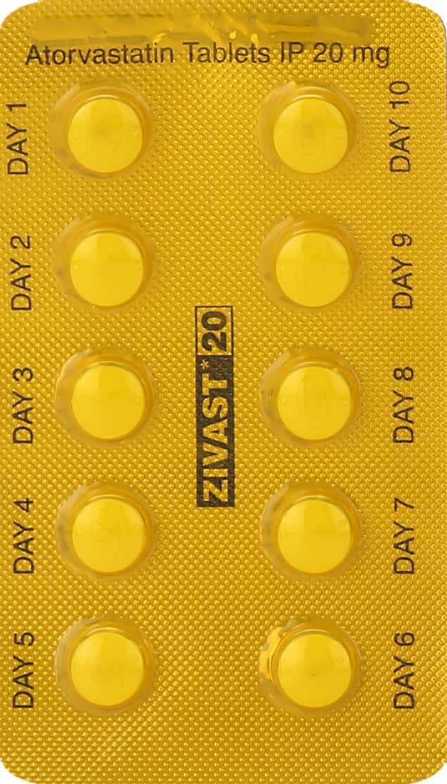 Zivast 20 MG Tablet (10): Uses, Side Effects, Price & Dosage | PharmEasy