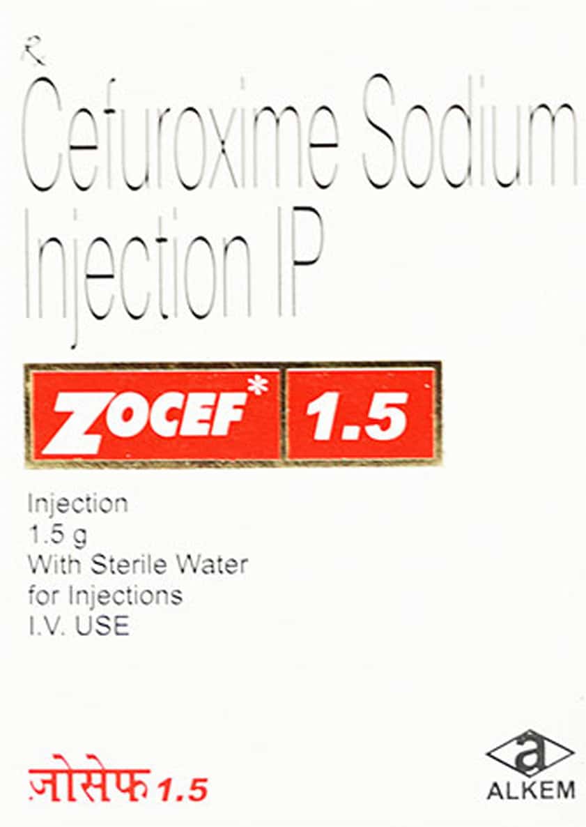 Zocef 1.5gm Dry Powder For Injection: Uses, Side Effects, Price, Dosage ...