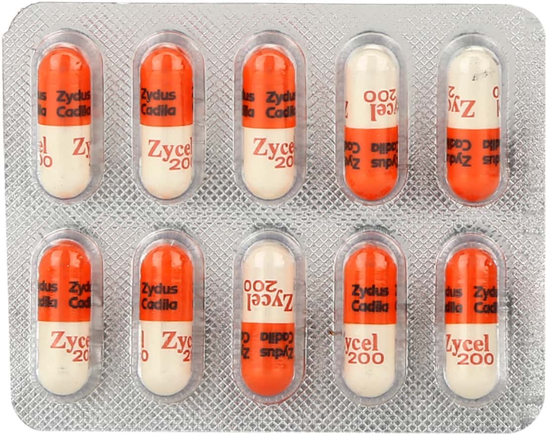 Zycel 200 Capsule: Uses, Side Effects, Price, Dosage & More Info ...