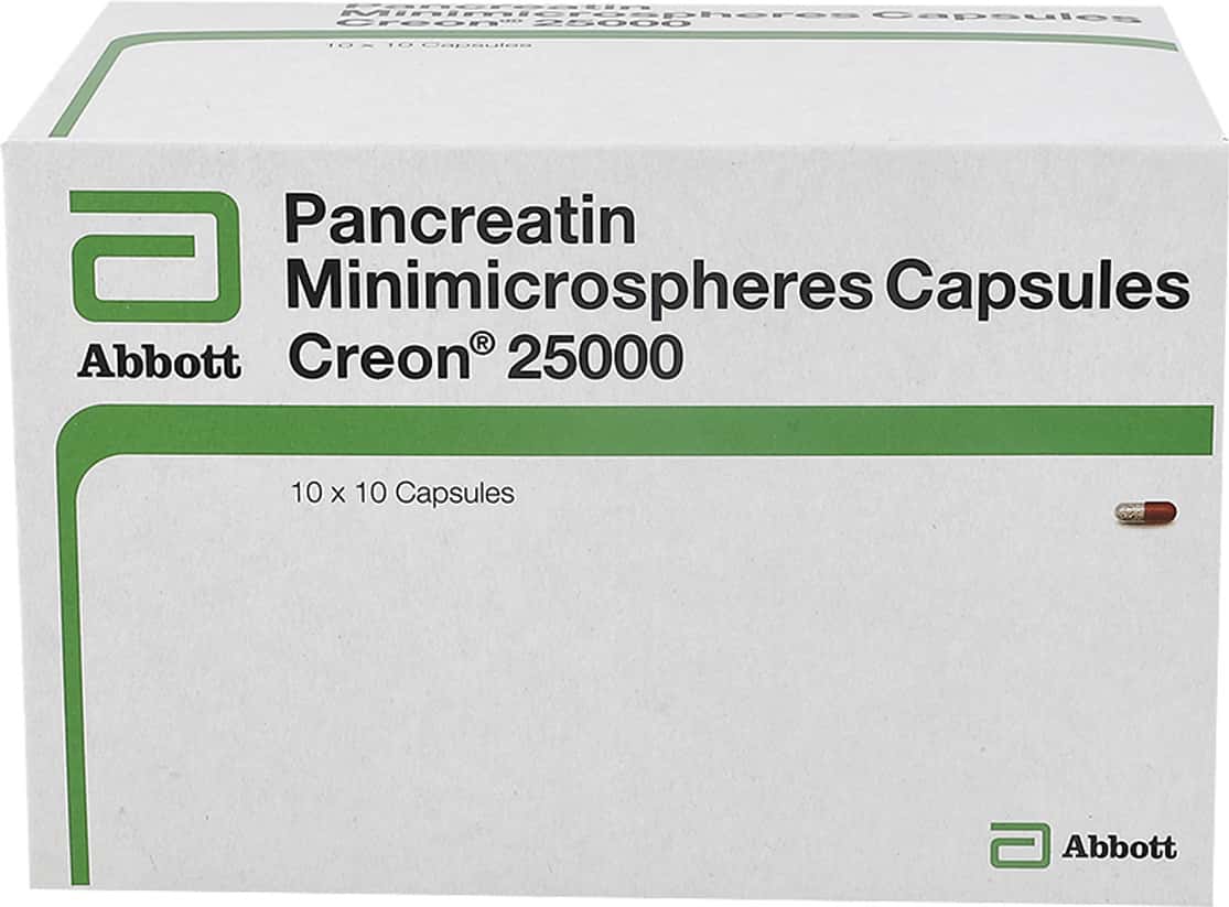 Creon 25000 Capsule: Uses, Side Effects, Price, Dosage & More Info ...