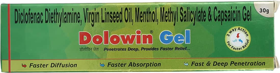 Buy Dolowin Tube Of 30gm Gel Online & Save Up to 24% at PharmEasy