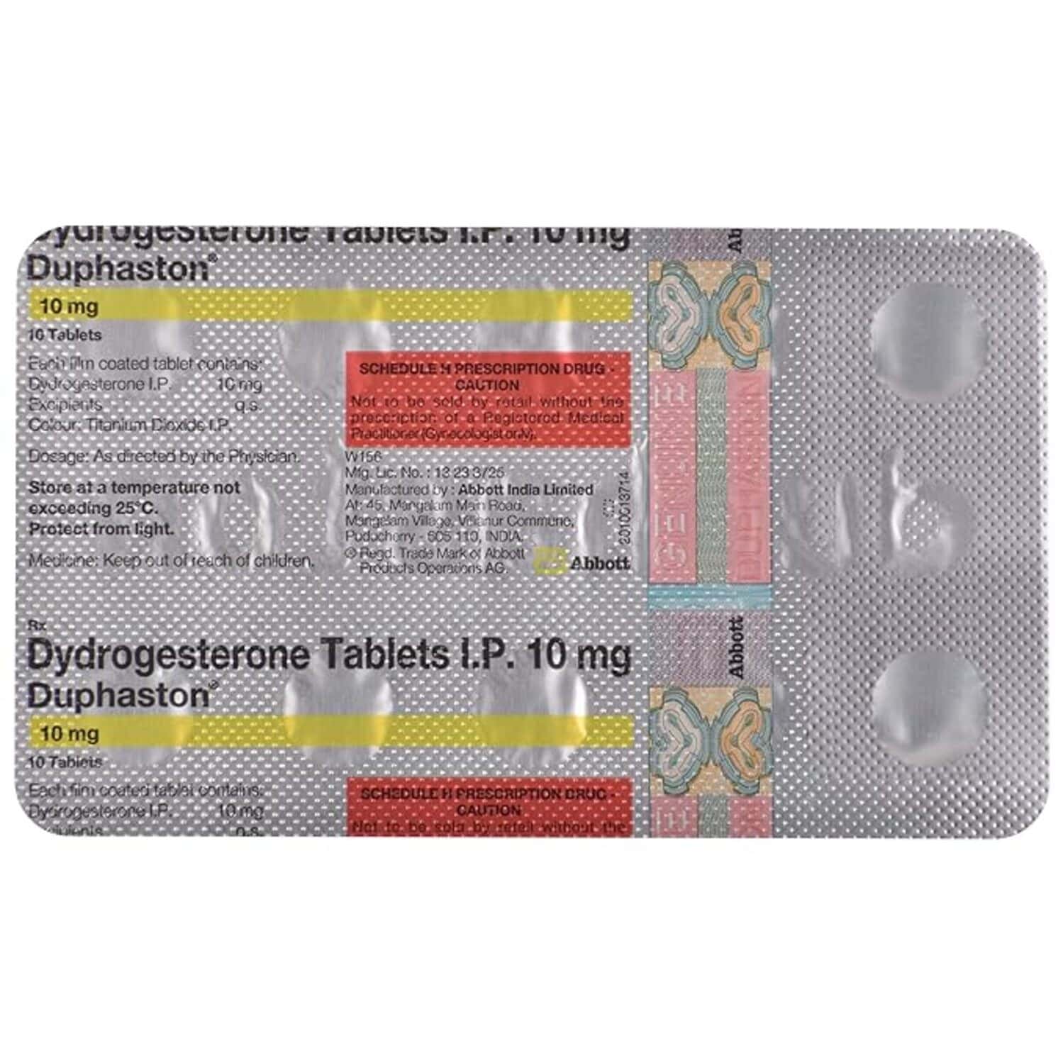 Duphaston 10mg Tablet: Uses, Side Effects, Price, Dosage & More Info ...