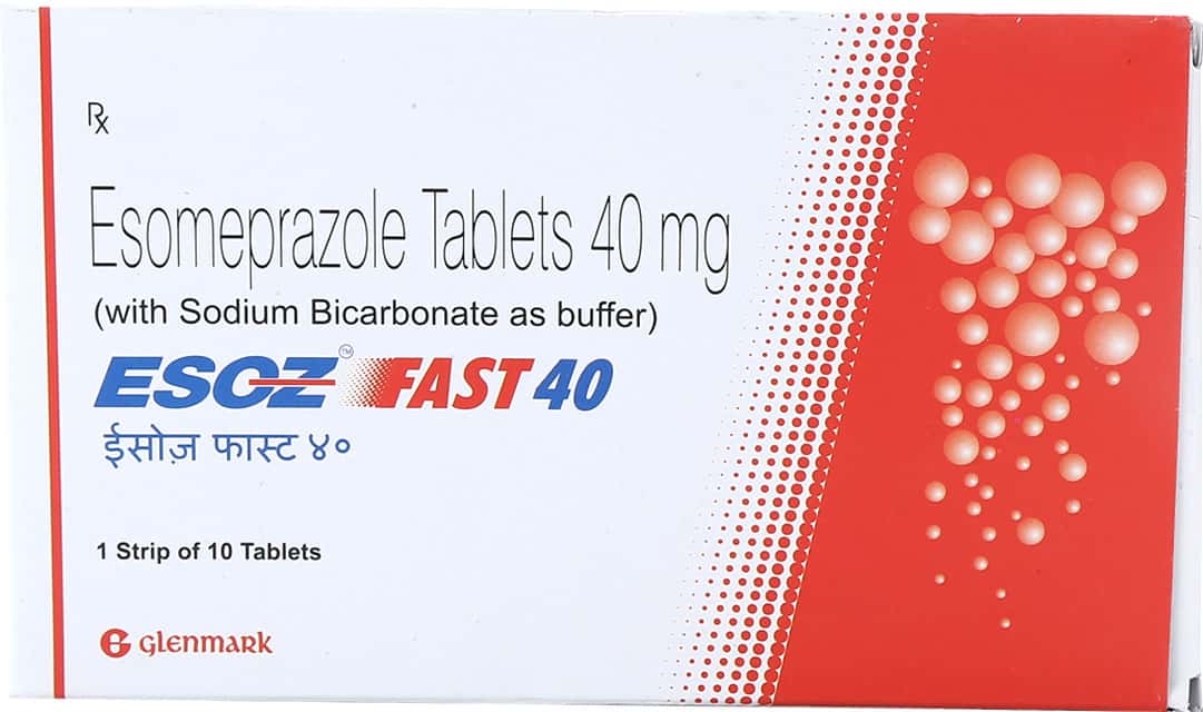 Esoz Fast 40 Tablet: Uses, Side Effects, Price, Dosage & More Info ...