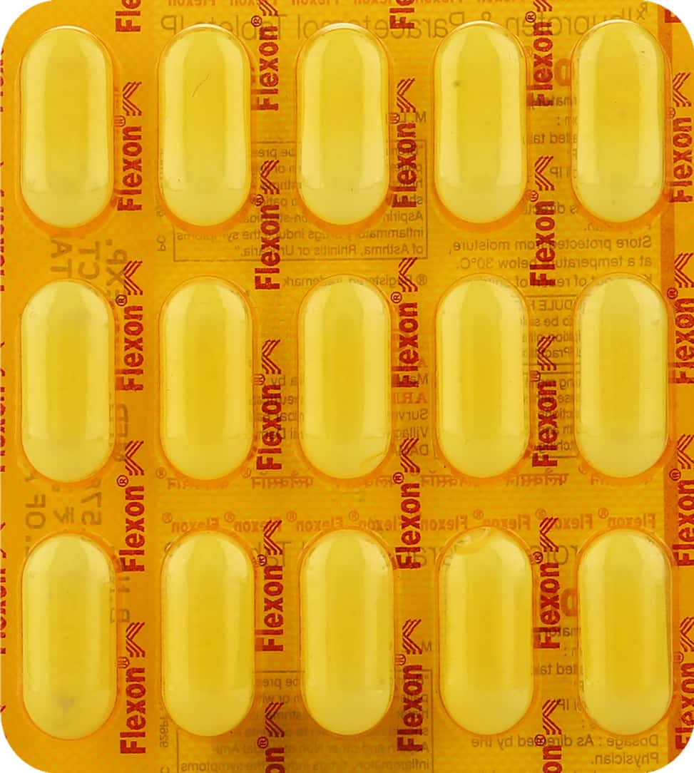 Flexon Tablet: Uses, Side Effects, Price, Dosage & More Info - PharmEasy