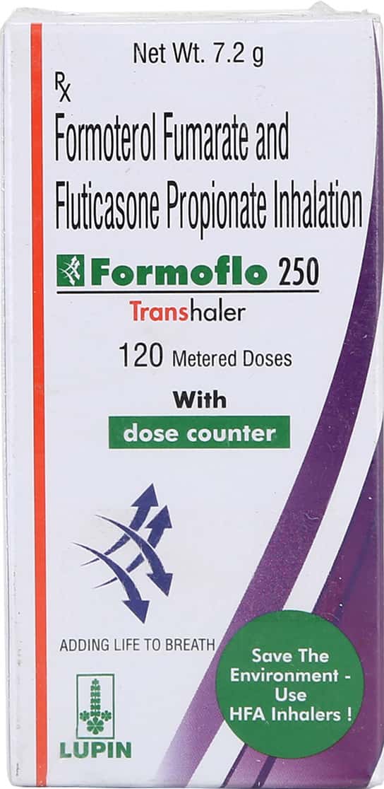 Formoflo 250mcg Packet Of 120md Transhaler: Uses, Side Effects, Price ...