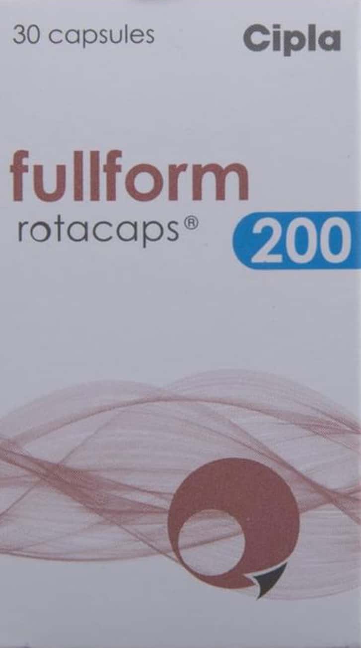 Fullform 200mcg Box Of 30 Rotacaps: Uses, Side Effects, Price & Dosage ...