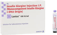 Lantus 100IU/ml Solution For Injection: Uses, Side Effects, Price ...