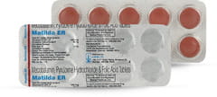 Matilda Er Strip Of 10 Tablets: Uses, Side Effects, Price & Dosage ...