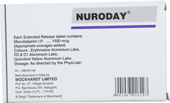 Nuroday 1500mcg Tablet: Uses, Side Effects, Price, Dosage & More Info ...