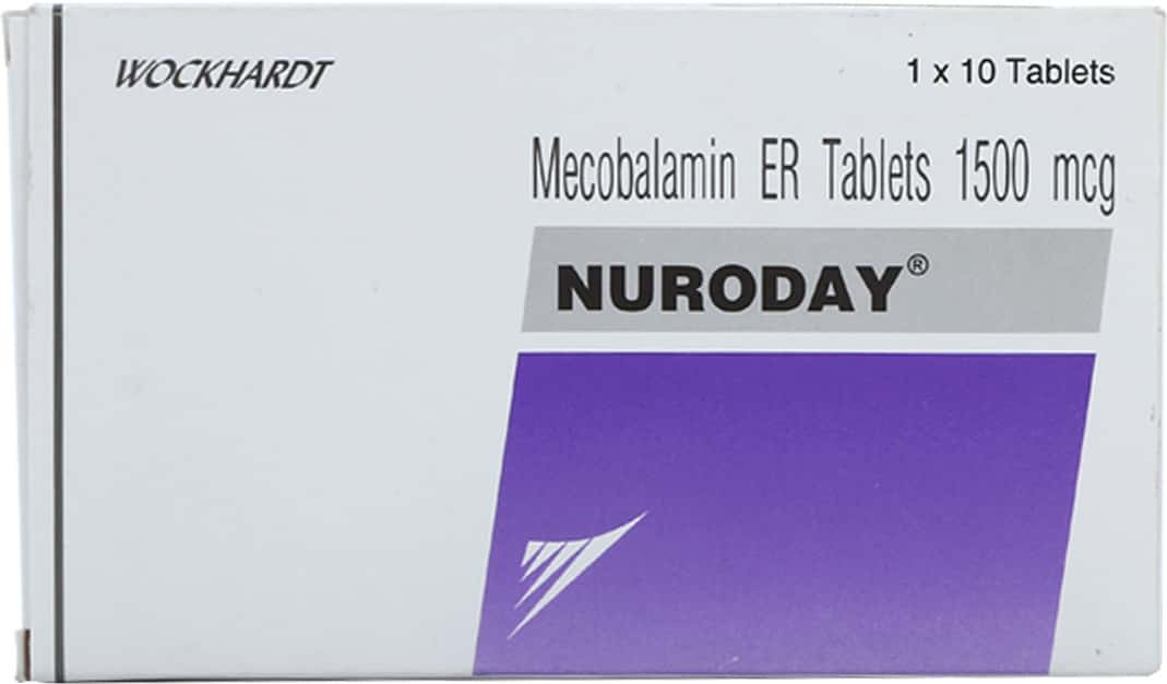 Nuroday 1500mcg Tablet: Uses, Side Effects, Price, Dosage & More Info ...