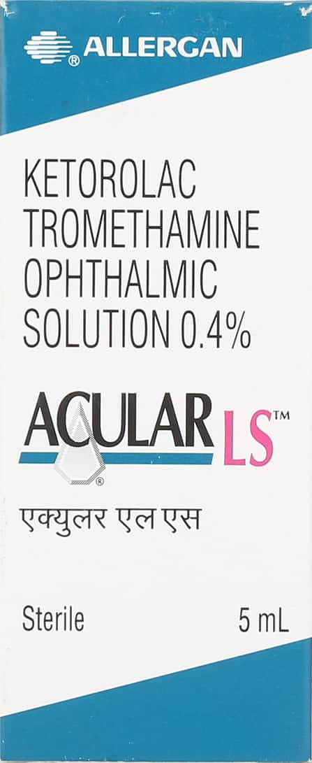 Acular Ls 4 MG Eye Drop (5): Uses, Side Effects, Price & Dosage | PharmEasy