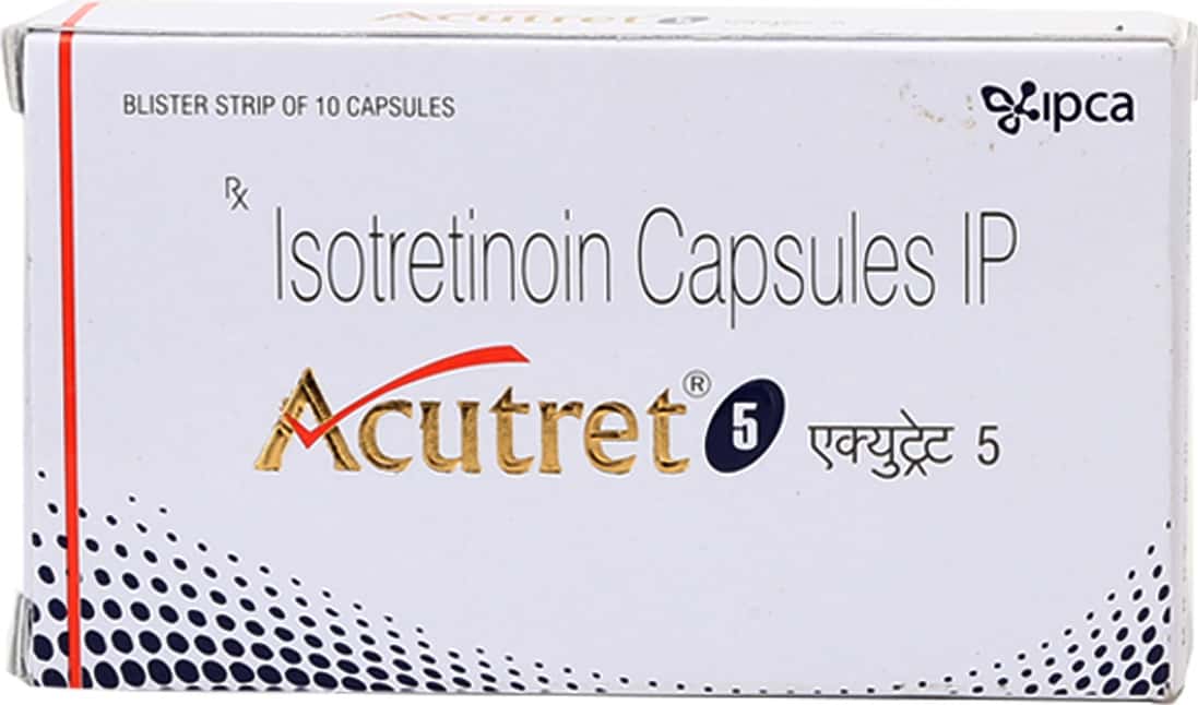 Acutret 5 MG Capsule (10): Uses, Side Effects, Price & Dosage | PharmEasy