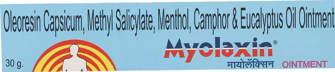 Myolaxin Tube Of 30gm Ointment: Uses, Side Effects, Price & Dosage ...