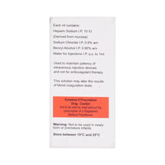 Heplock 10 IU Injection (10): Uses, Side Effects, Price & Dosage ...