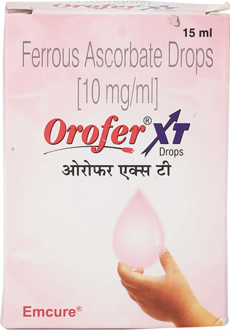 Orofer Xt 10 MG Oral Drop (15): Uses, Side Effects, Price & Dosage ...