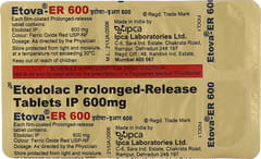 Etova ER 600 Tablet: Uses, Side Effects, Price, Dosage & More Info ...