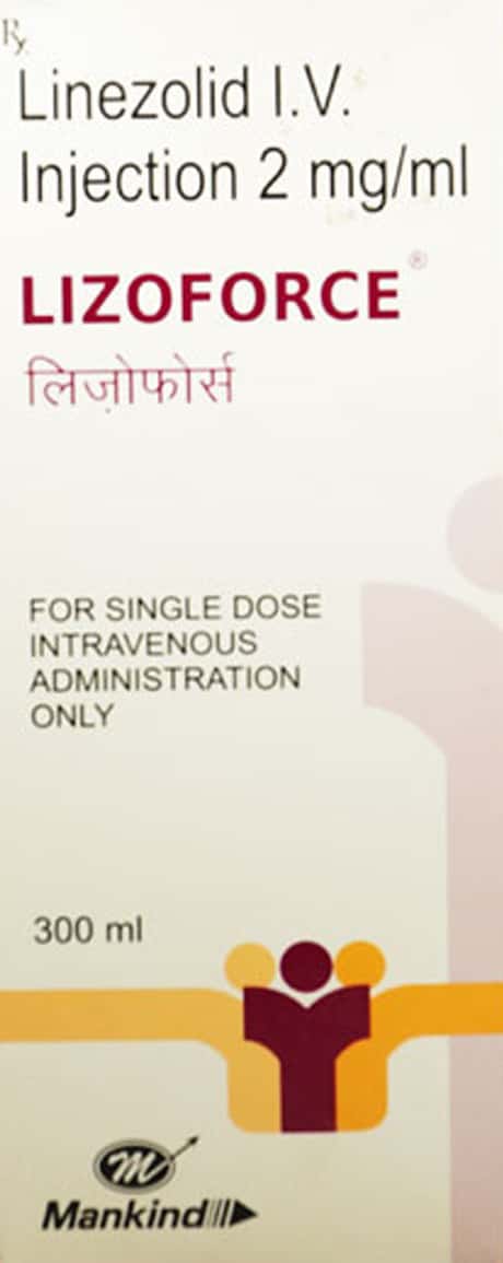 Lizoforce 600 MG Injection (300): Uses, Side Effects, Price & Dosage ...