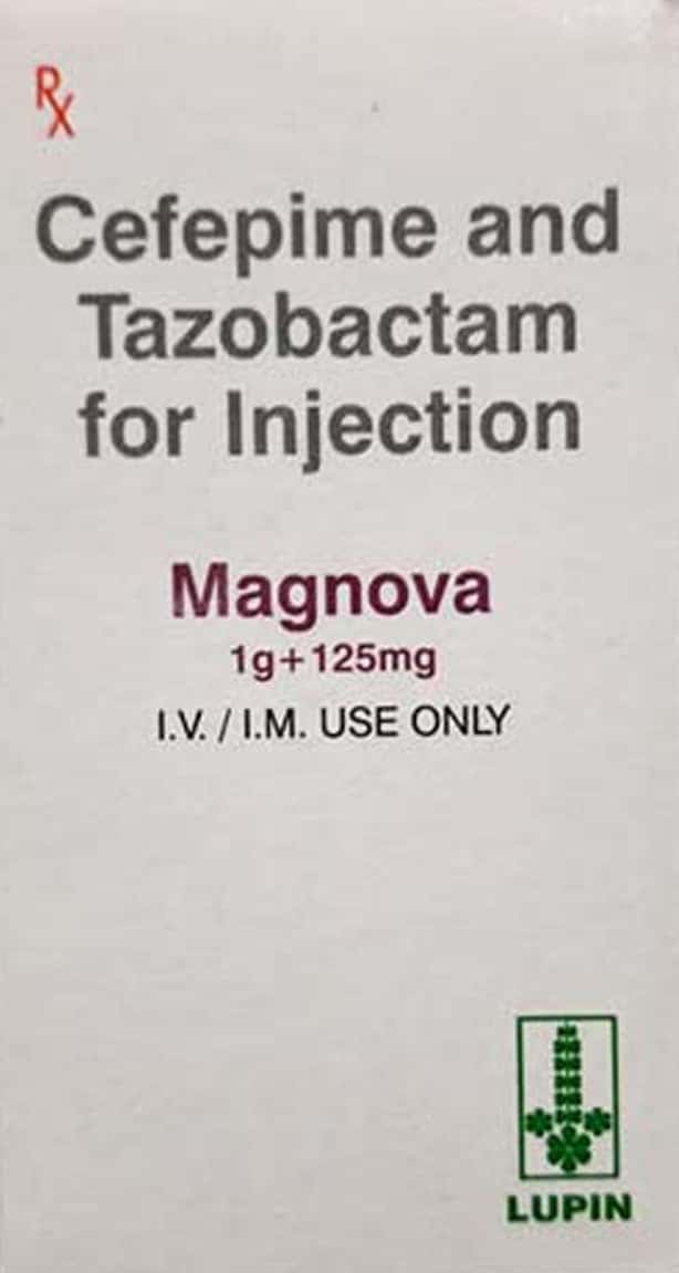 Magnova 1gm/125mg Dry Vial Of 1 Powder For Injection: Uses, Side ...