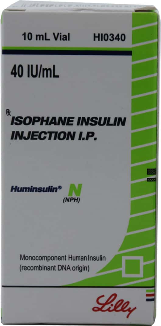 Huminsulin Nph 40 IU/ML Injection (10): Uses, Side Effects, Price ...