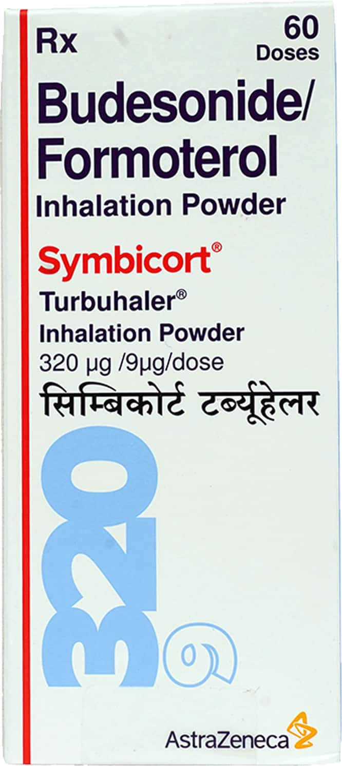 Symbicort 320/9 Mcg Box Of 60md Turbuhaler: Uses, Side Effects, Price ...