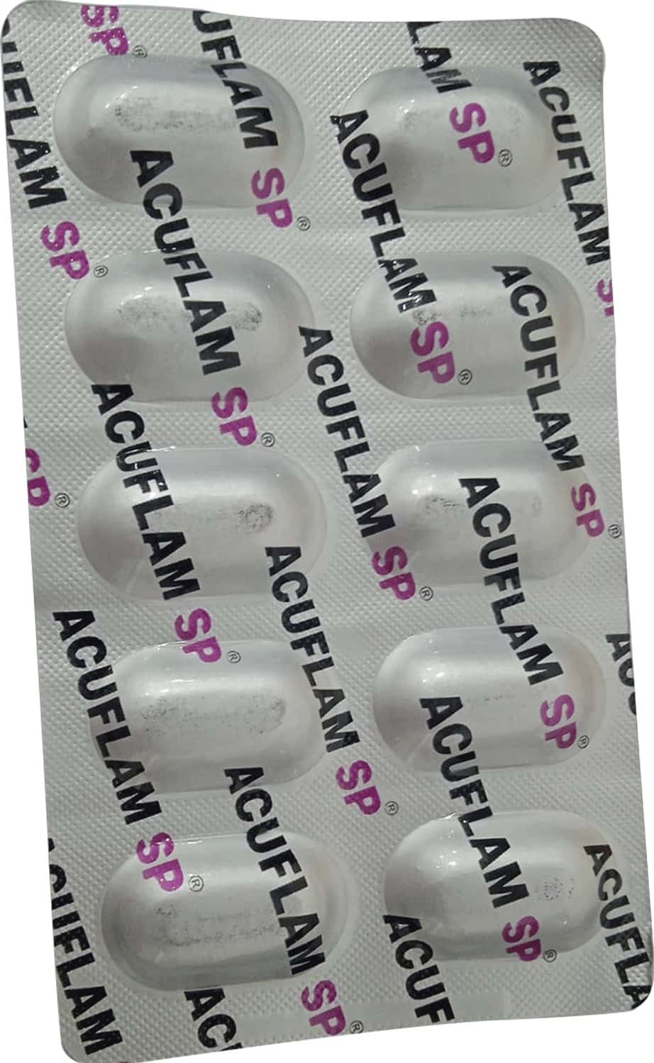 Acuflam Sp Strip Of 10 Tablets: Uses, Side Effects, Price & Dosage ...