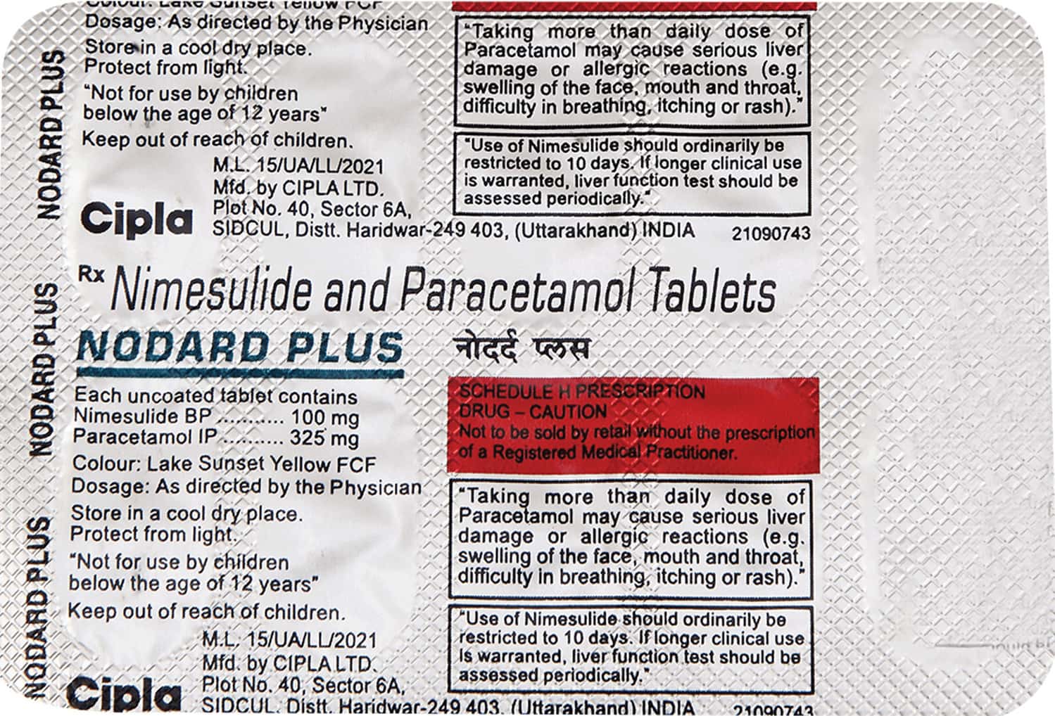 Nodard Plus Tablet: Uses, Side Effects, Price, Dosage & More Info ...