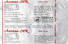 Acenac-MR Tablet: Uses, Side Effects, Price, Dosage & More Info - PharmEasy