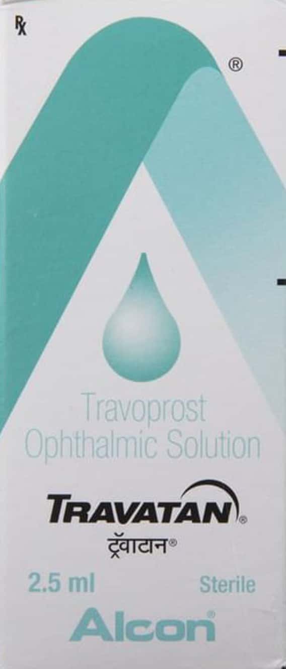 Travatan 40 MCG Ophthalmic Solution (2.5): Uses, Side Effects, Price ...
