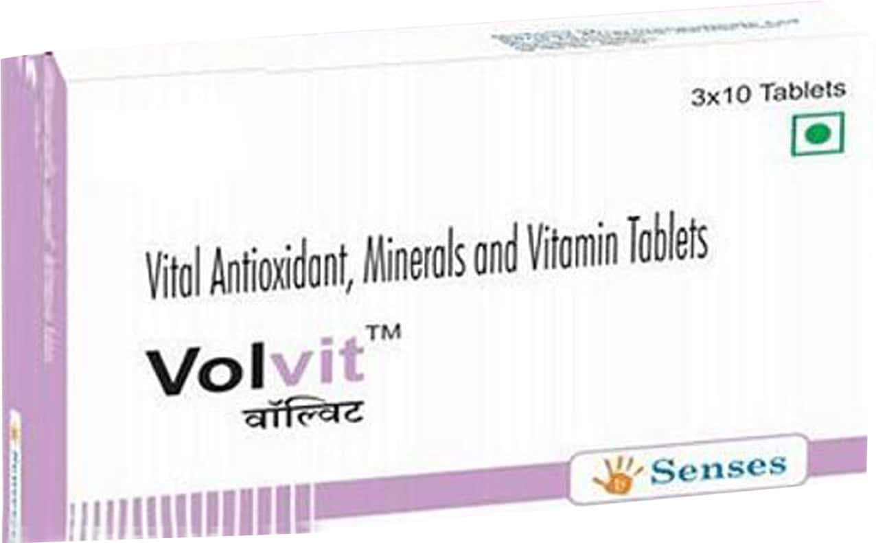 Buy Volvit Strip Of 10 Tablets Online & Save Up to 24% at PharmEasy