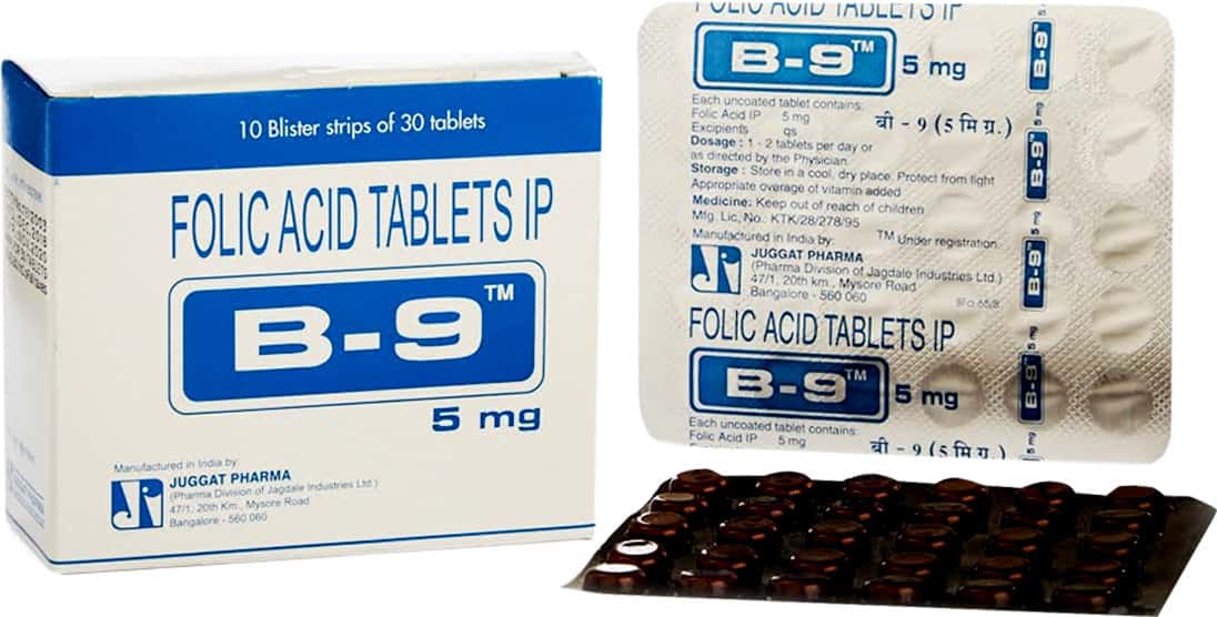 B-9 5mg Tablet: Uses, Side Effects, Price, Dosage & More Info - PharmEasy