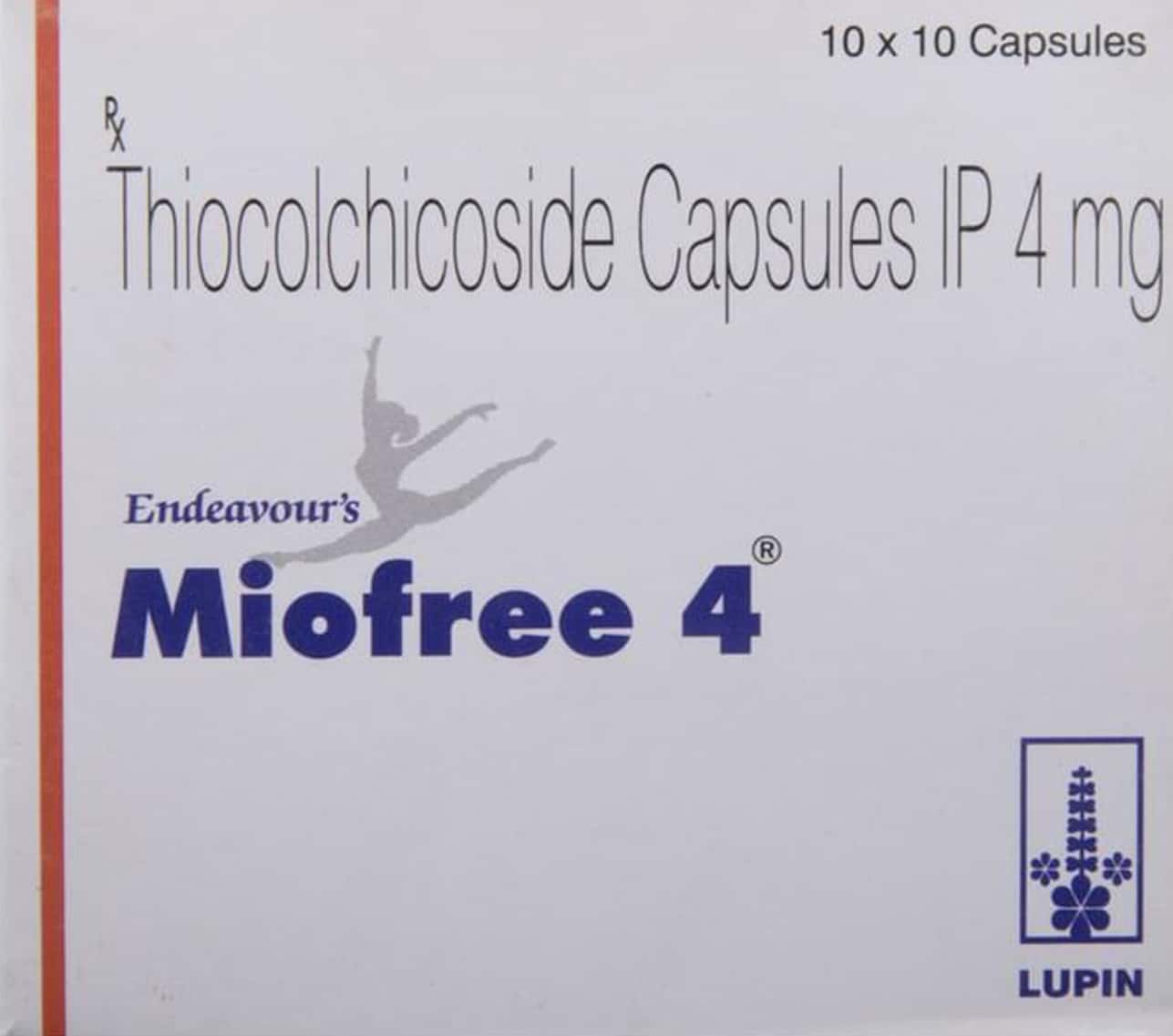 Miofree 4 MG Capsule (10): Uses, Side Effects, Price & Dosage | PharmEasy