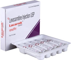 Lacarnit 1 GM/5ML Injection (5): Uses, Side Effects, Price & Dosage ...