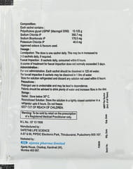 Macrogol Sach 14gm: Uses, Side Effects, Price & Dosage | PharmEasy