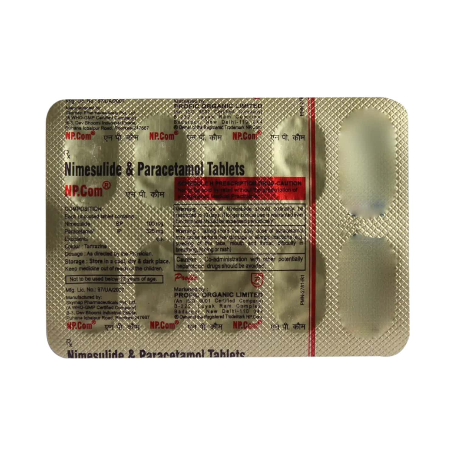 Np Com Strip Of 10 Tablets: Uses, Side Effects, Price & Dosage | PharmEasy