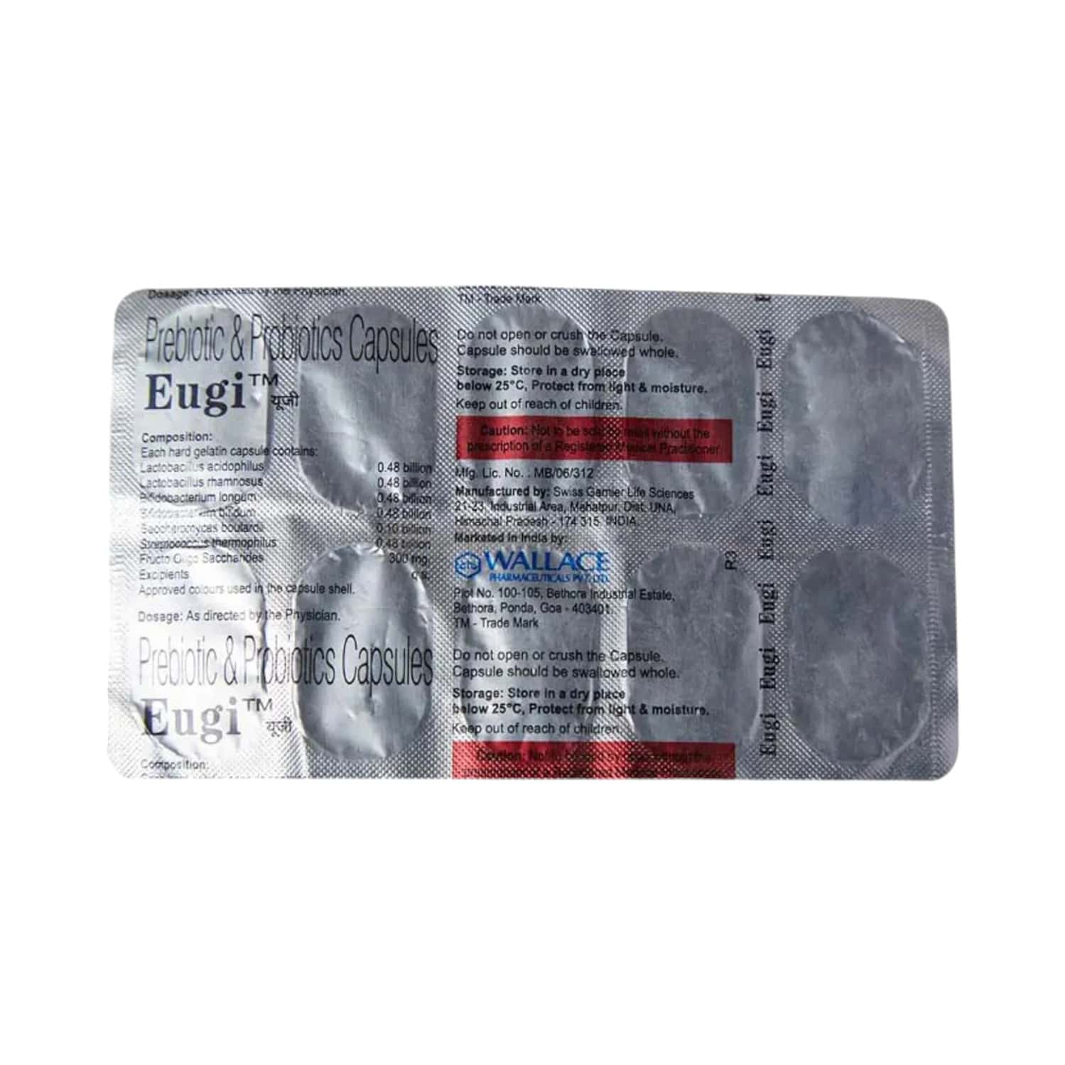 Eugi Capsule: Uses, Side Effects, Price, Dosage & More Info - PharmEasy