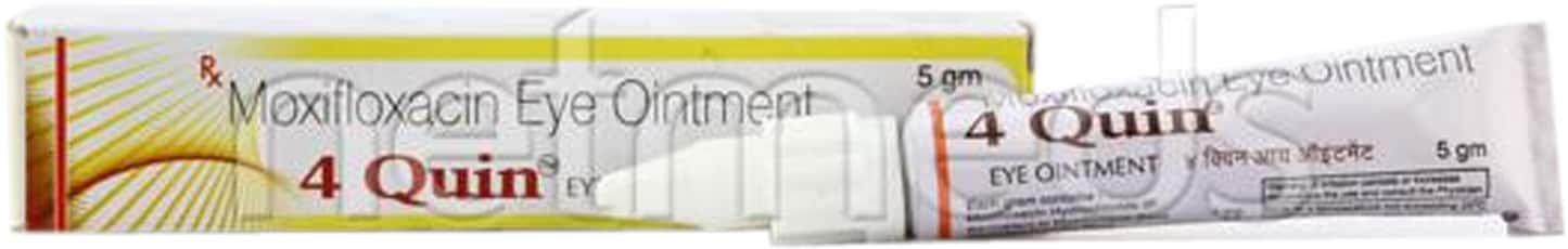 4 Quin 0.5 % Eye Ointment (5): Uses, Side Effects, Price & Dosage ...