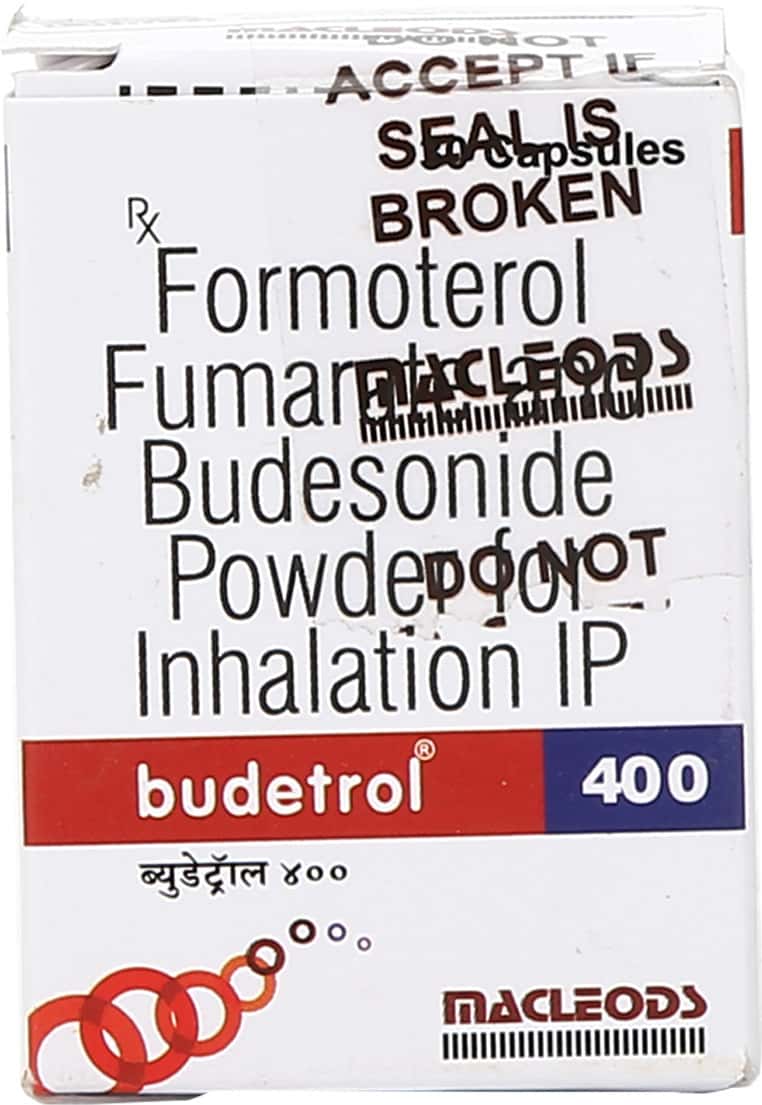 Budetrol 400mcg Bottle Of 30 Inhalation Capsules: Uses, Side Effects ...