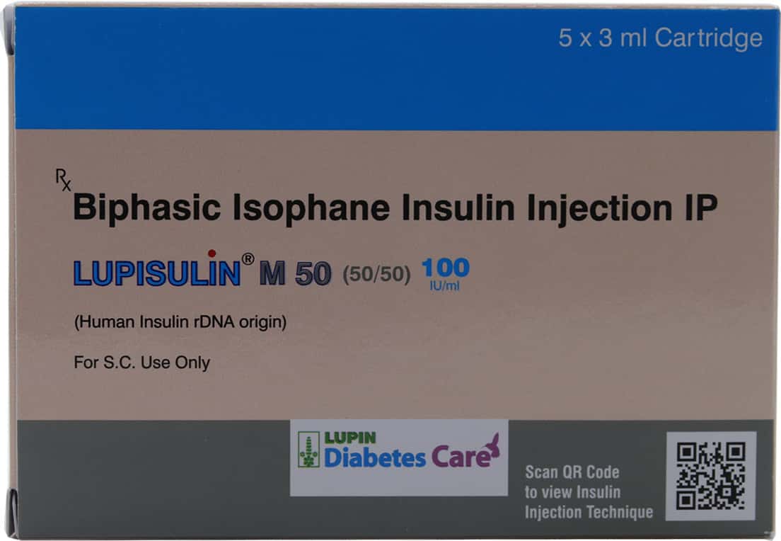 Lupisulin M 100 IU/ML Injection (3): Uses, Side Effects, Price & Dosage ...