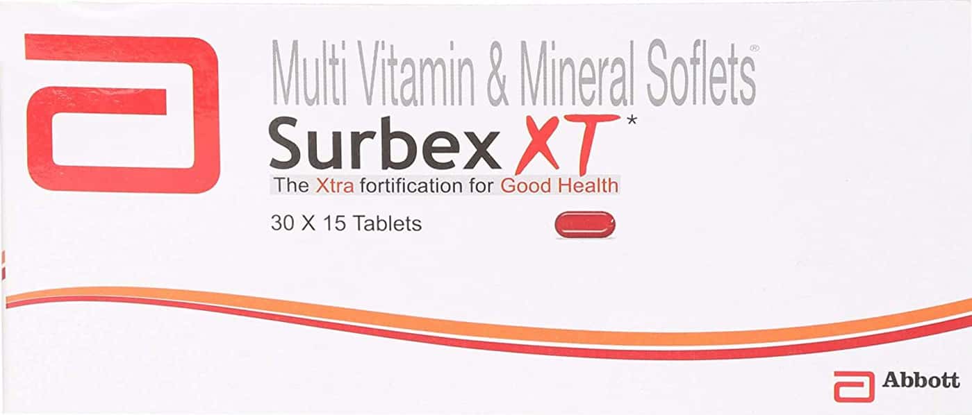 Surbex XT Tablet: Uses, Side Effects, Price, Dosage & More Info - PharmEasy