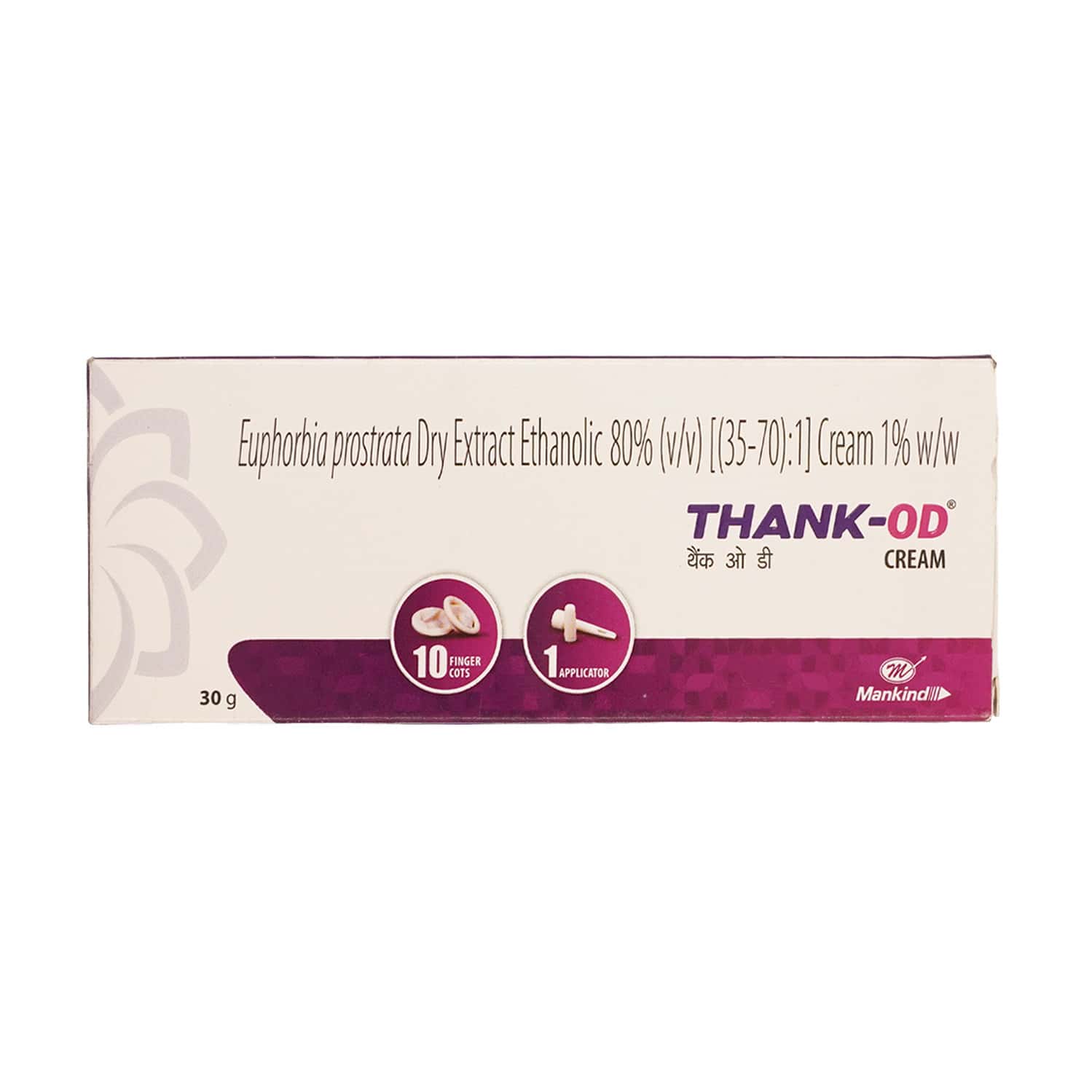 Buy Thank Od 1 %W/W Cream (30) Online & Save Up to 24% at PharmEasy