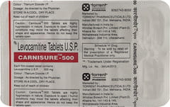 Carnisure 500 Tablet: Uses, Side Effects, Price, Dosage & More Info ...