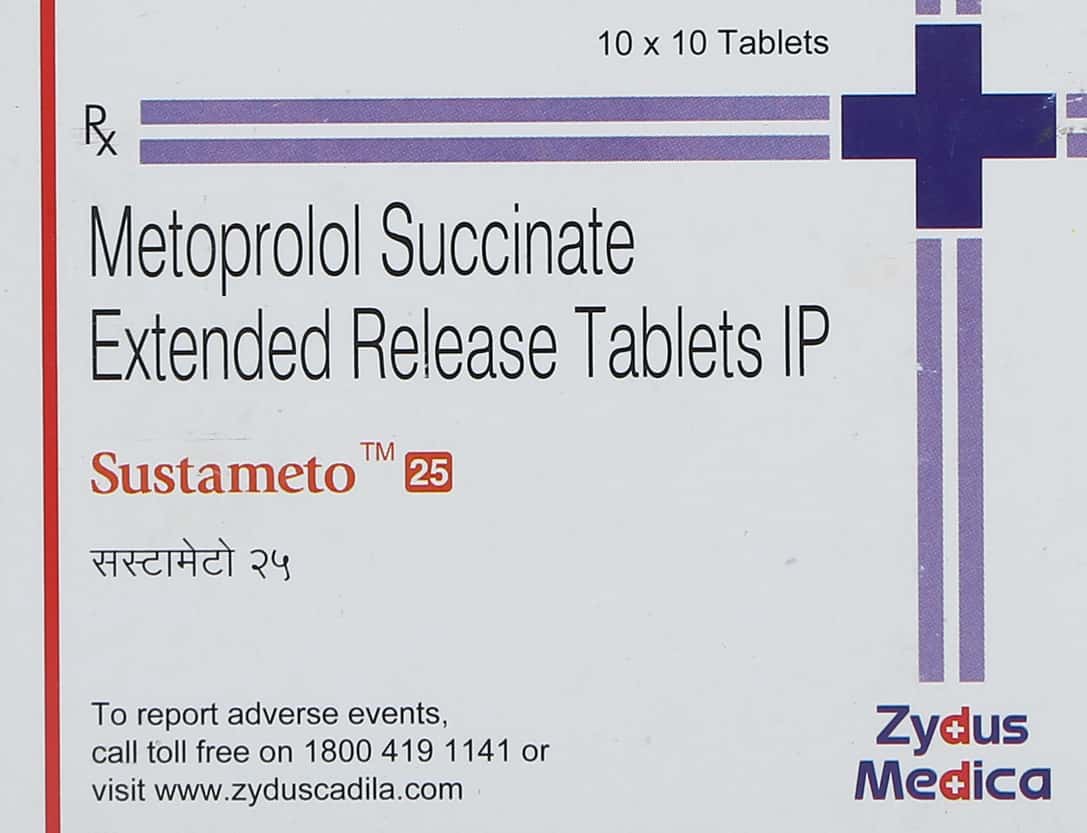 Sustameto 25 MG Tablet (10): Uses, Side Effects, Price & Dosage | PharmEasy