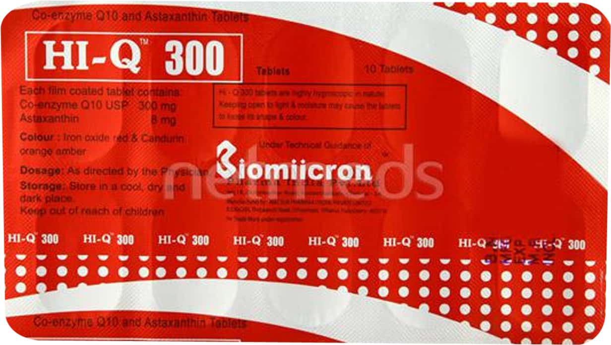 Buy Hi Q 300mg Strip Of 10 Tablets Online & Save Up to 24% at PharmEasy