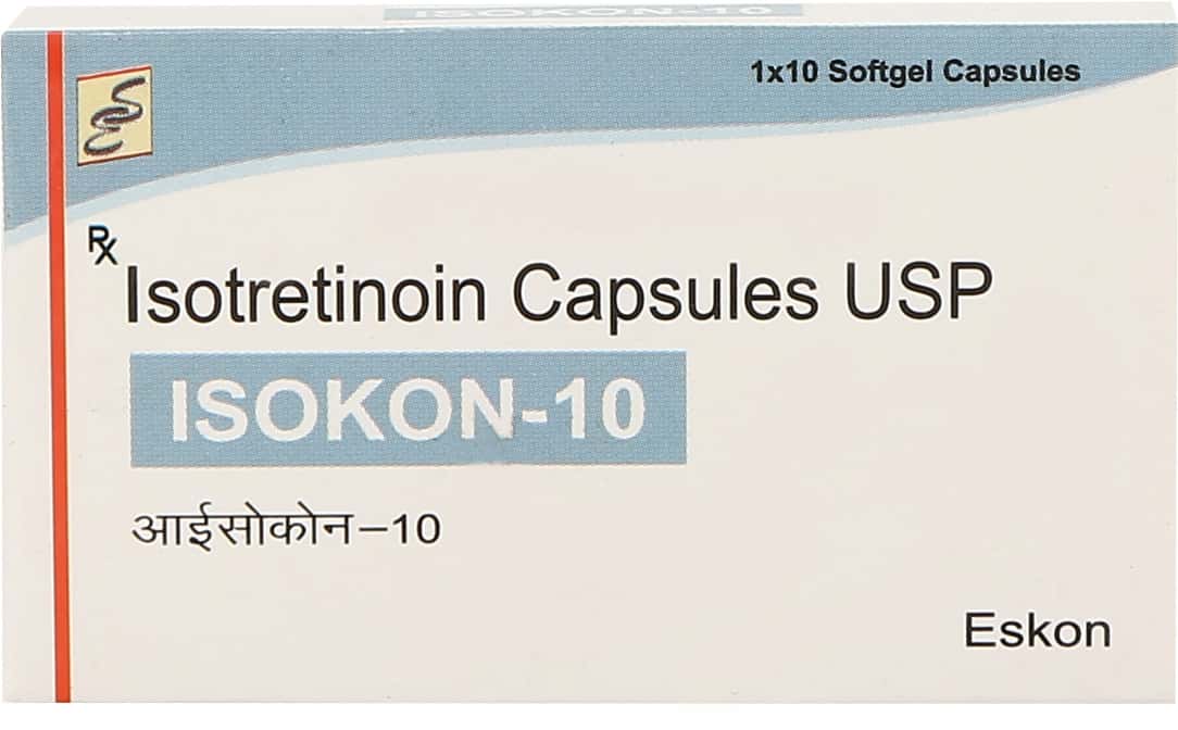 Isokon 10 MG Softgel Capsule (10): Uses, Side Effects, Price & Dosage ...